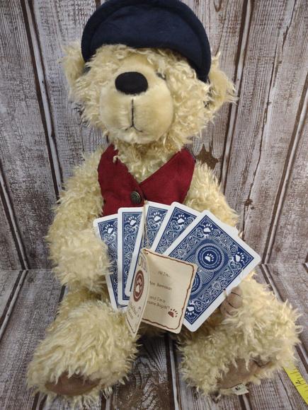 Toys | Boyds Plush 16 Inch Poker Bear Ace Berriman Excellent With Tag ...
